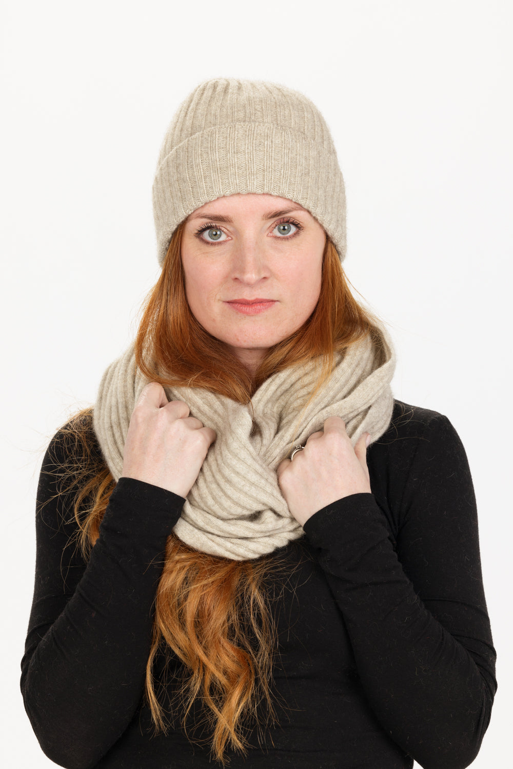 Ribbed Loop Scarf – Native World