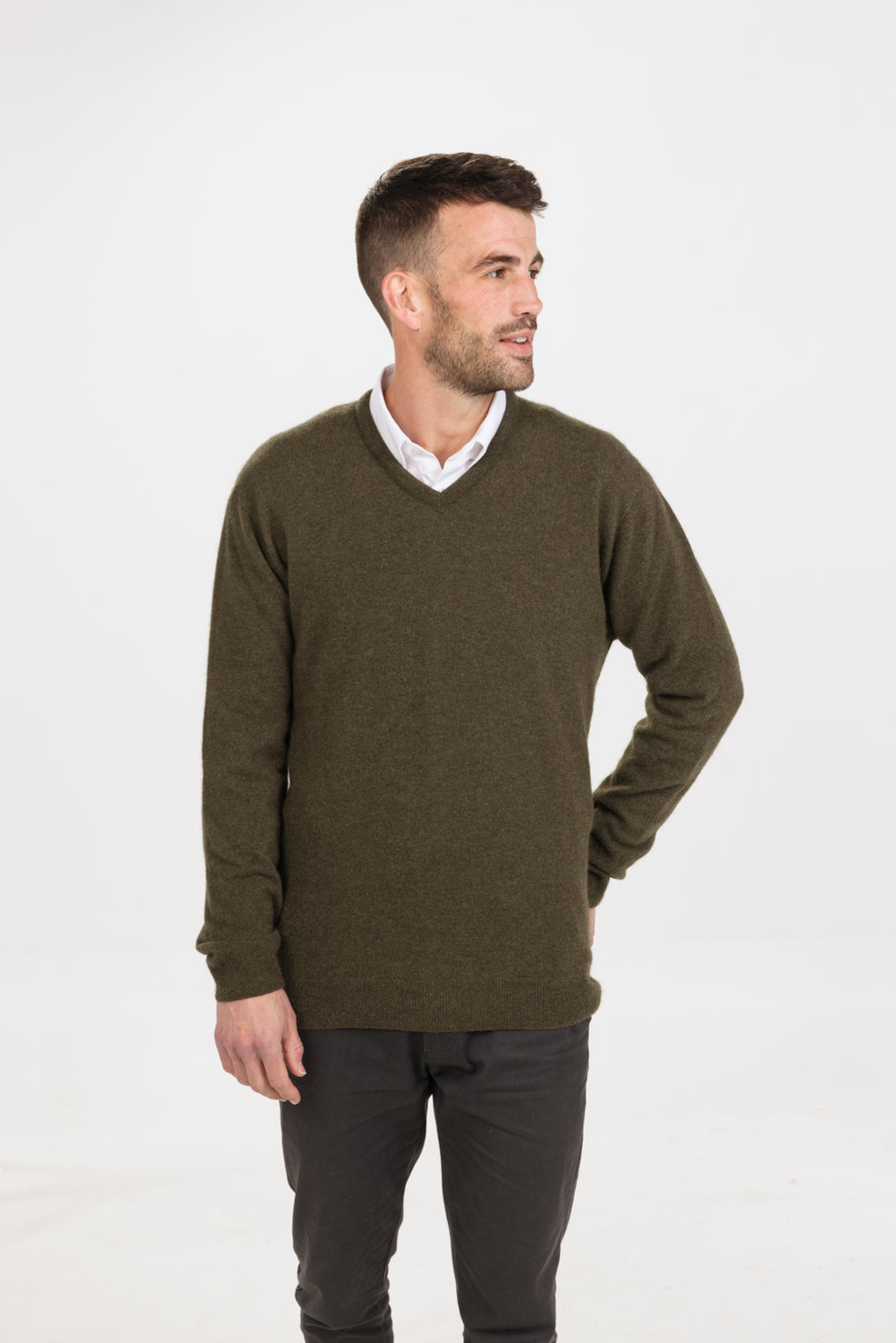 Vee Neck Sweater – Native World